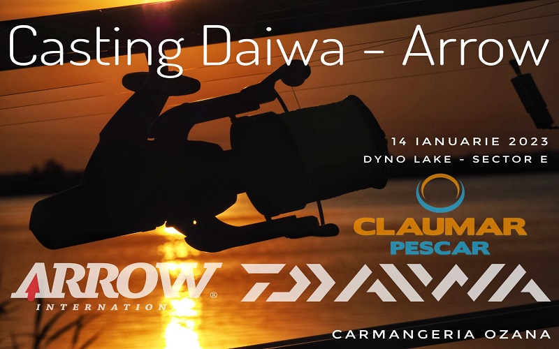 Casting cu lansetele Daiwa și Arrow – 14 ianuarie - Claumar Pescar - Blog pescuit
